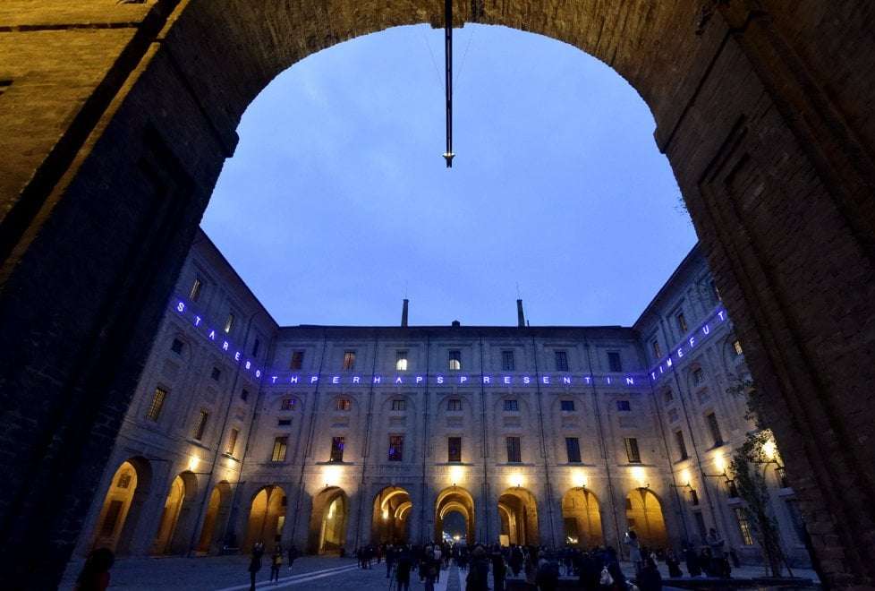 Parma2020 - The Pilotta Museum is dressed in "contemporary art"